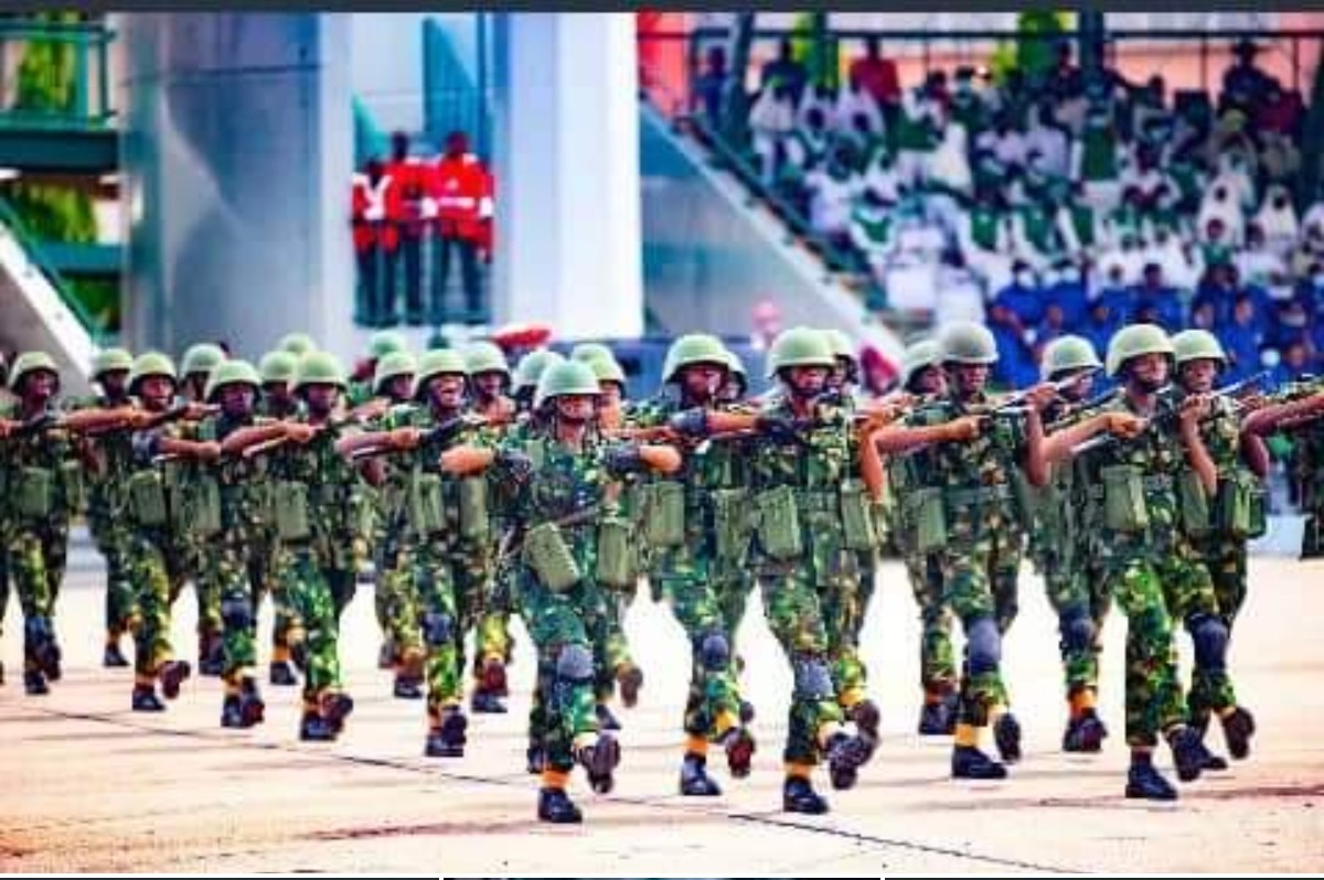 Beautiful Parade By Nigerian military women – Globalhotlinenews