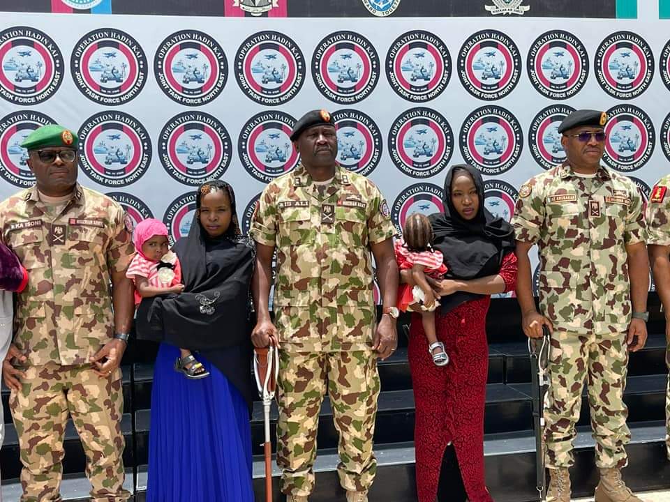 News flash : Nine Years After : Nigerian Army Rescues two Chibok School ...