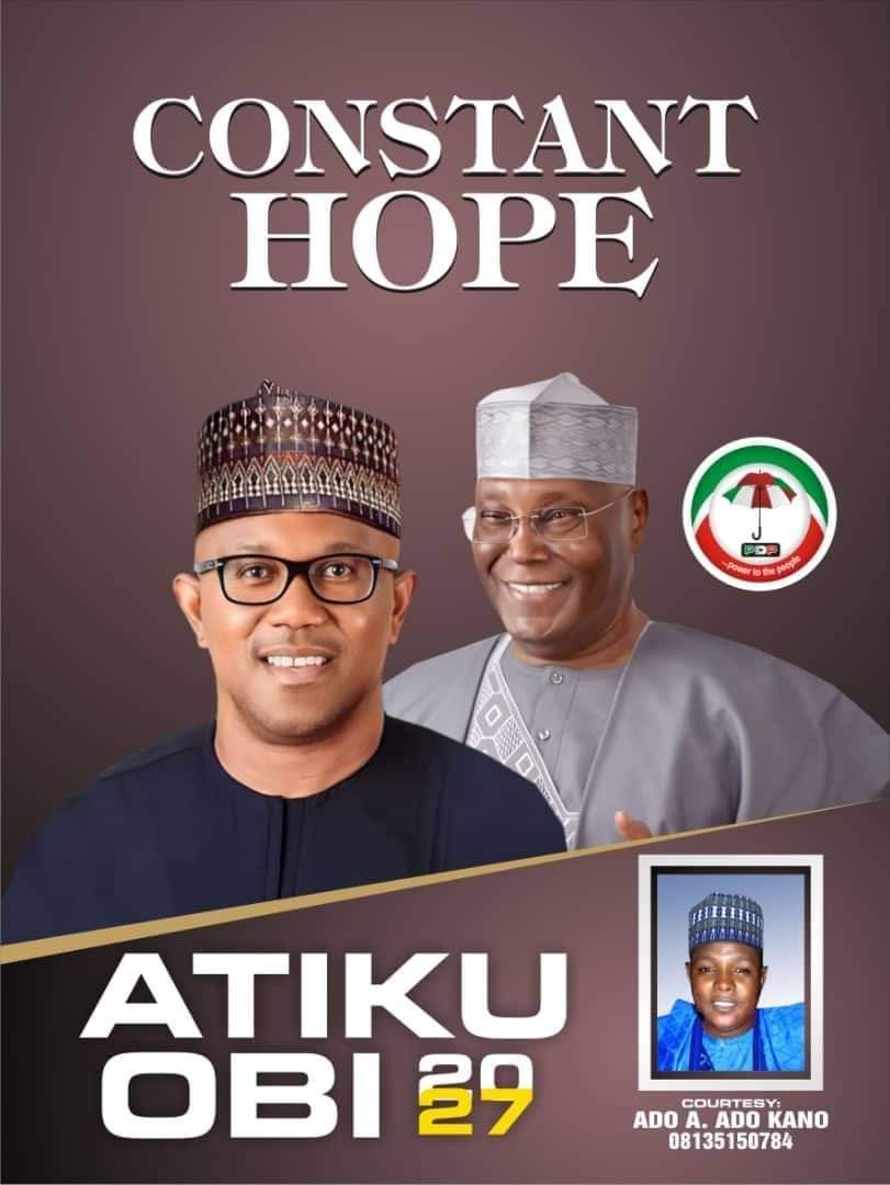 Breaking: 2027 ,Atiku/ Obi Campaign Poster Surfaces – Globalhotlinenews